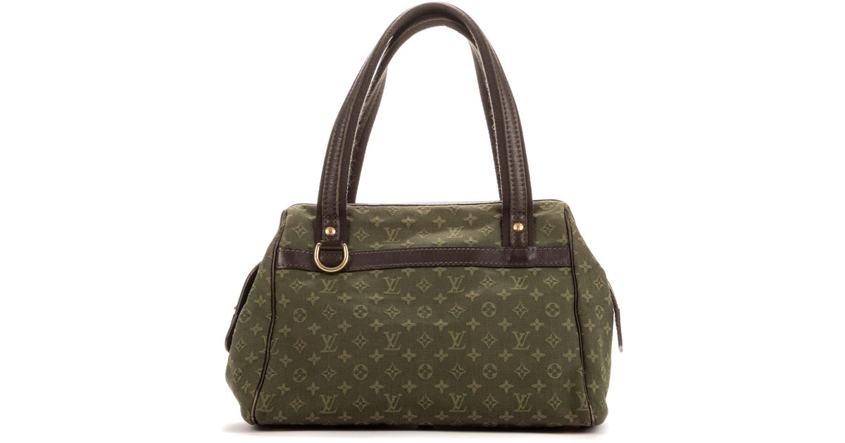 Louis Vuitton Mini Lin Josephine in Green | Lyst