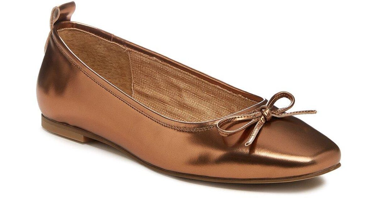 Kelsi Dagger Brooklyn Frankie Leather Flat in Brown | Lyst