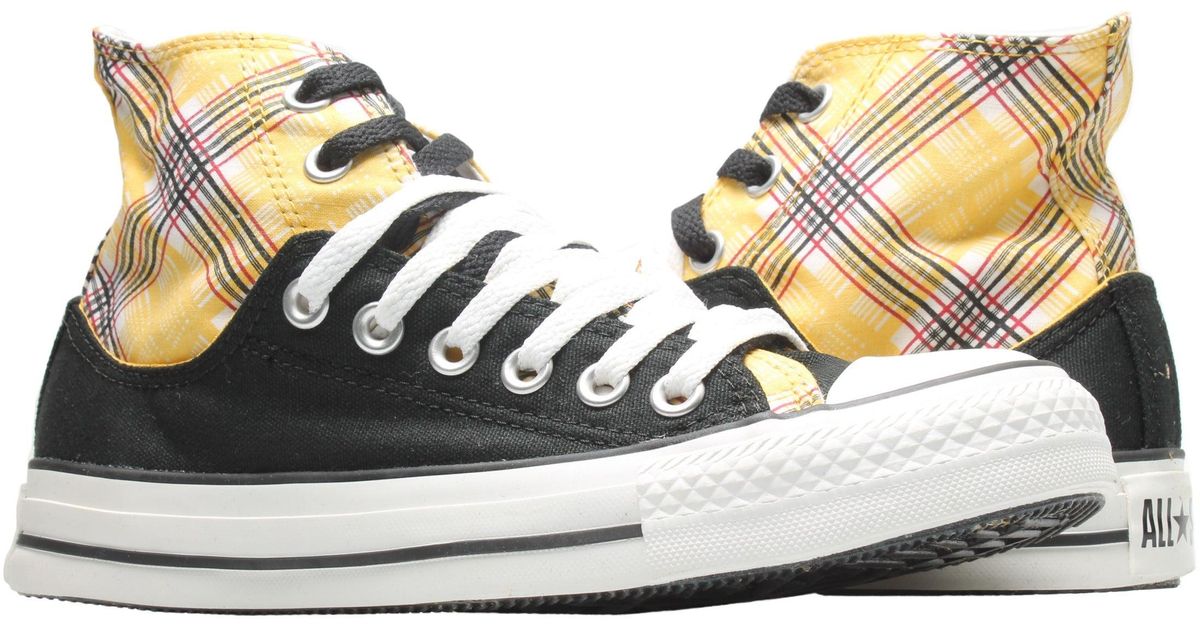 Converse Chuck Taylor All Star Layer Up Plaid/ Hi Sneakers 514109 in ...