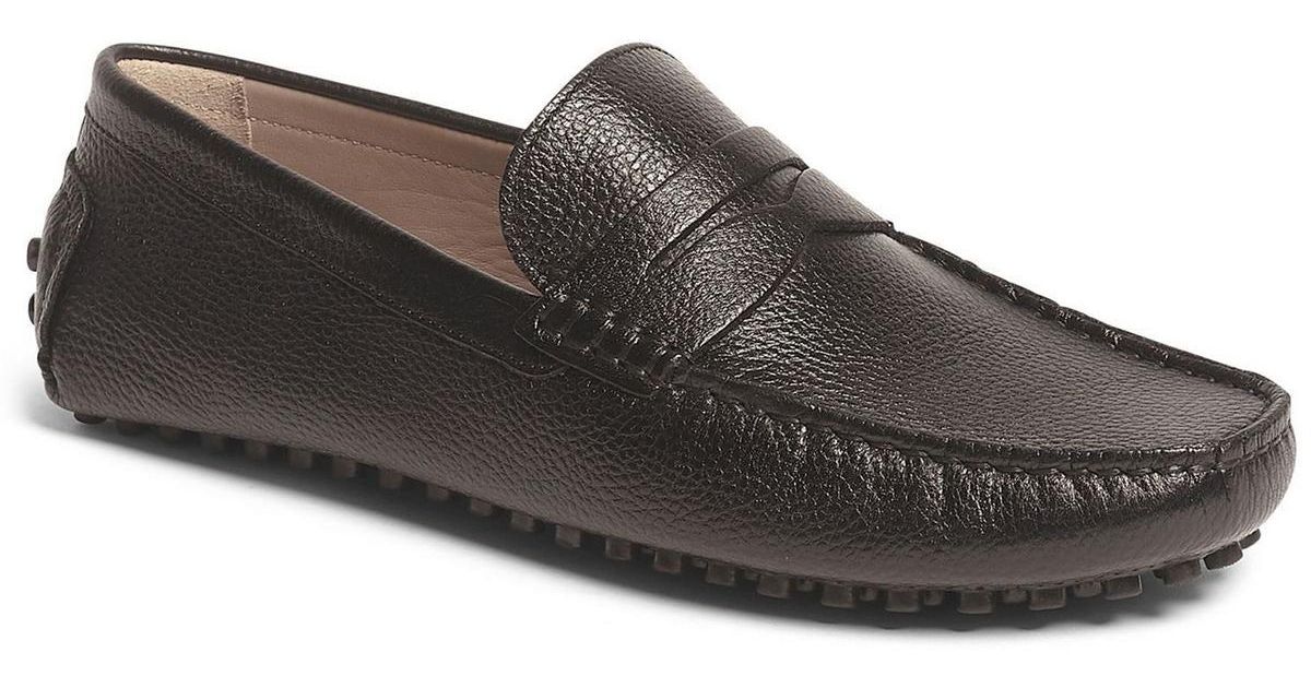 Carlos By Carlos Santana Ritchie Penny Loafer Solid Leather Loafers in ...