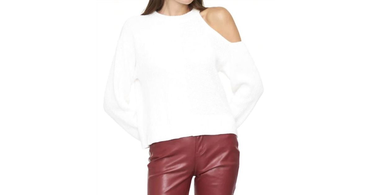 Pistola Eva Cold Shoulder in White | Lyst