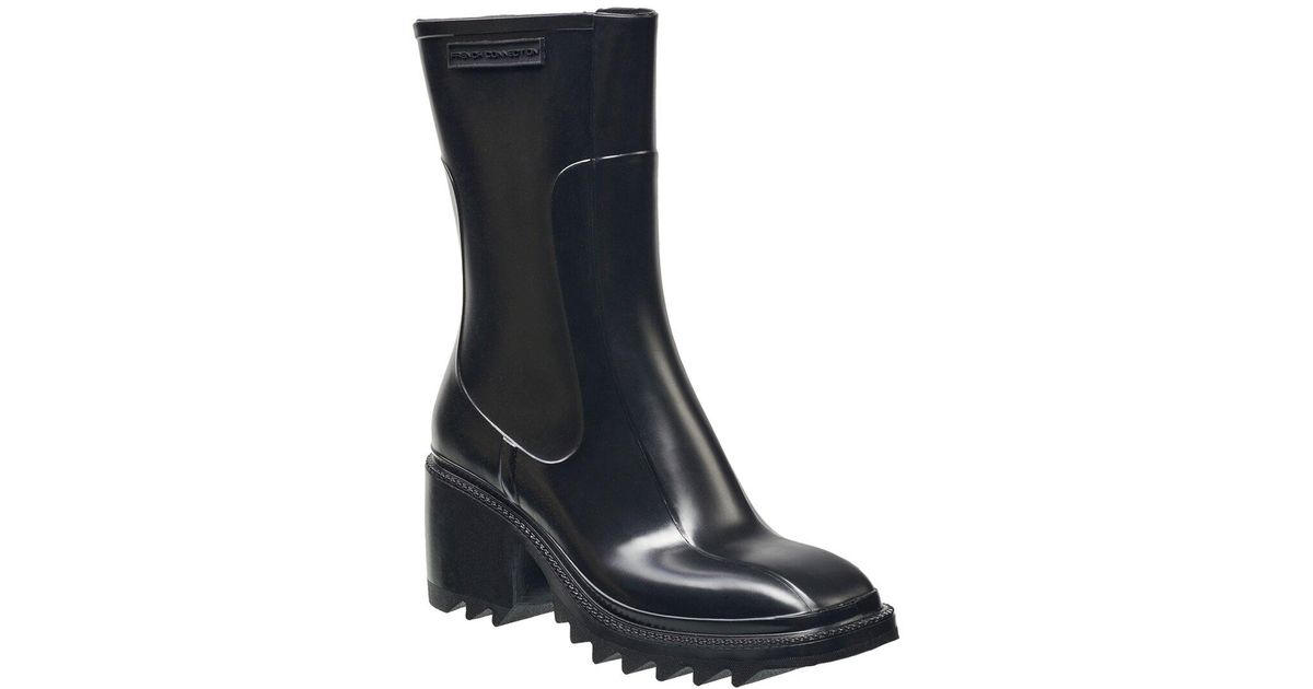 French Connection Kloe Terrain Boot in Black | Lyst