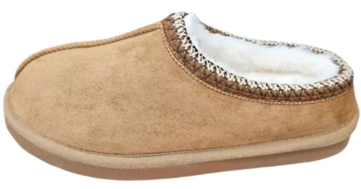 Very G Sparks Fuzzy Slipper in White | Lyst