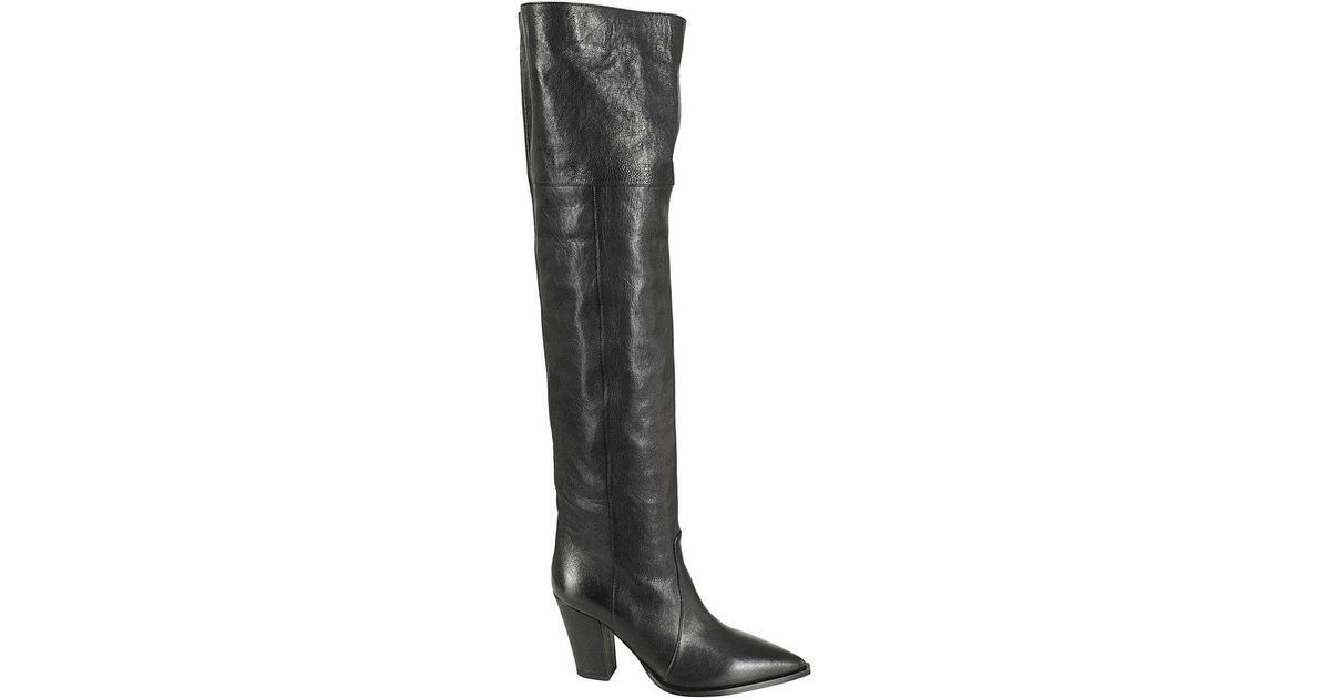 Bettina Vermillon Hannah Boots in Black | Lyst