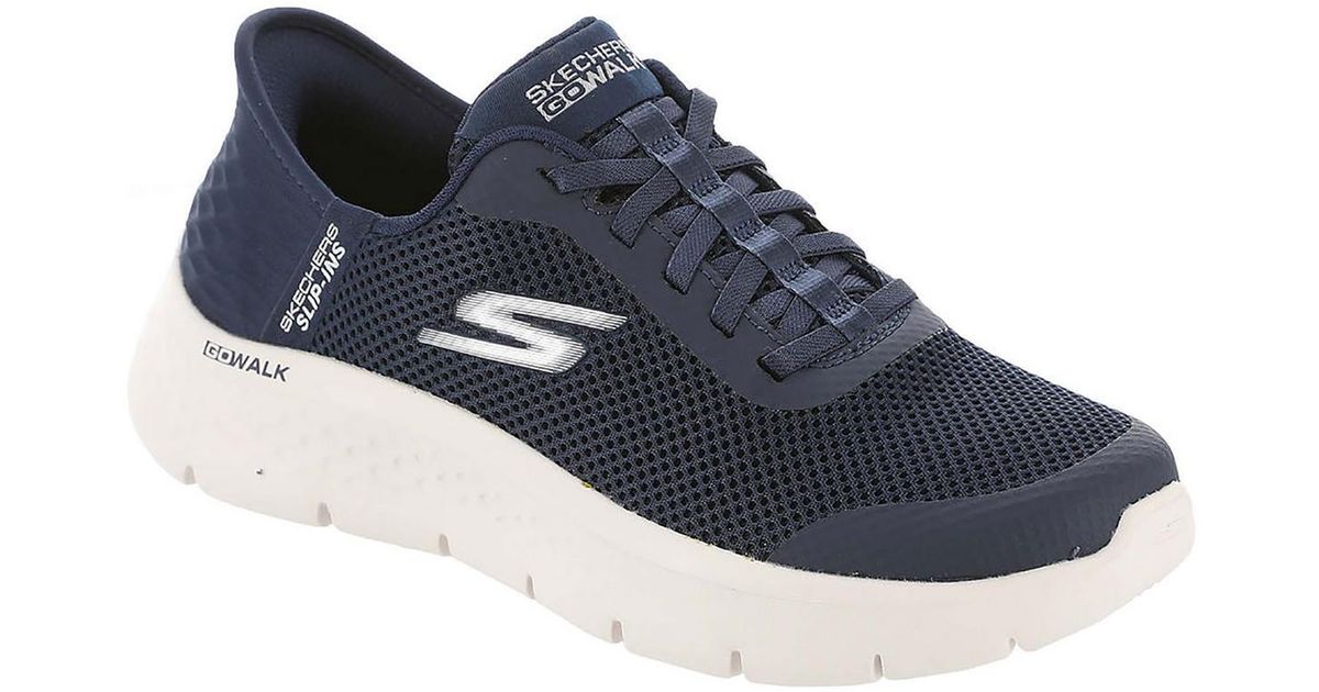Skechers Go Walk Flex in Blue | Lyst