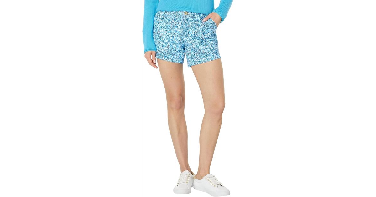 Lilly Pulitzer Callahan Shorts in Blue | Lyst