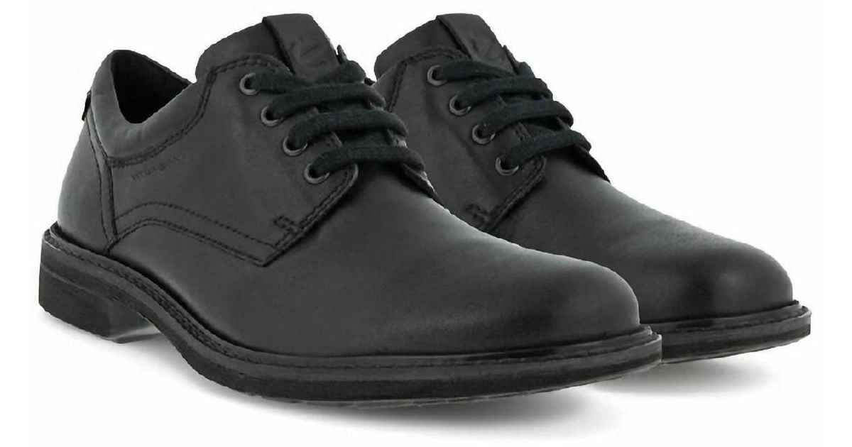 Ecco Turn Oxford in Black for Men | Lyst