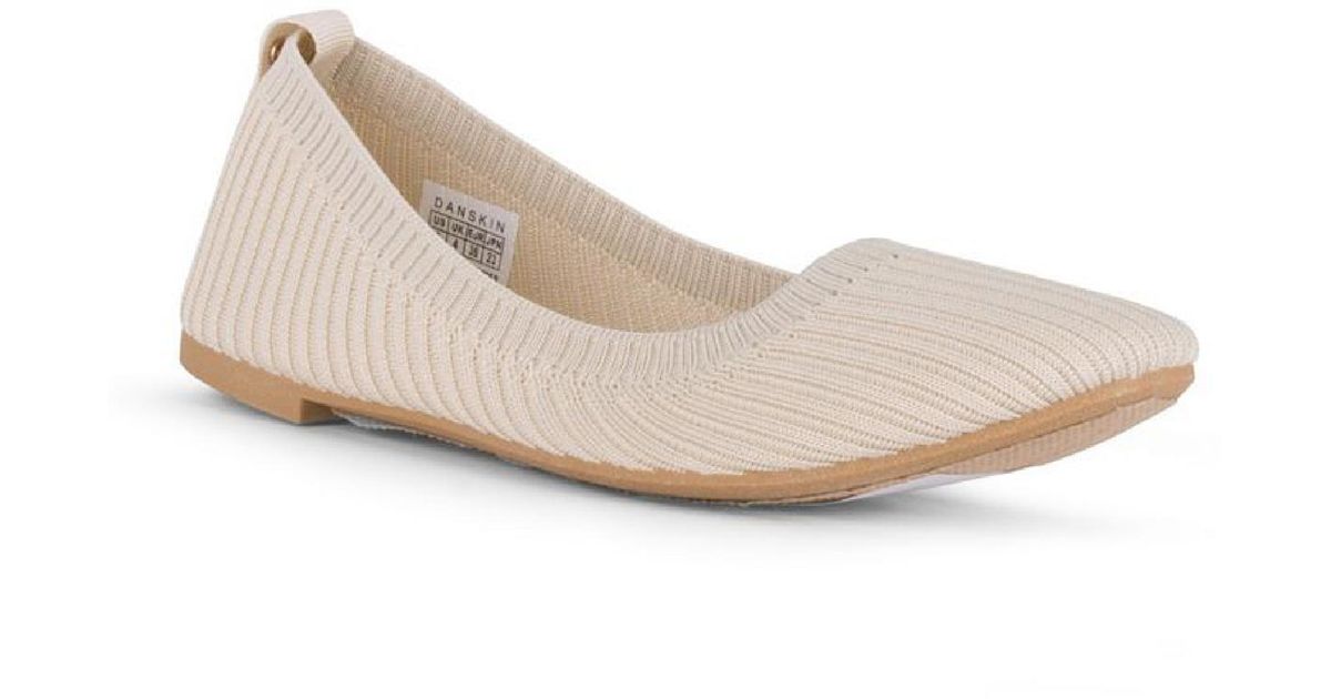 Danskin Hope Vegan Slip On Ballet Flats in Pink | Lyst