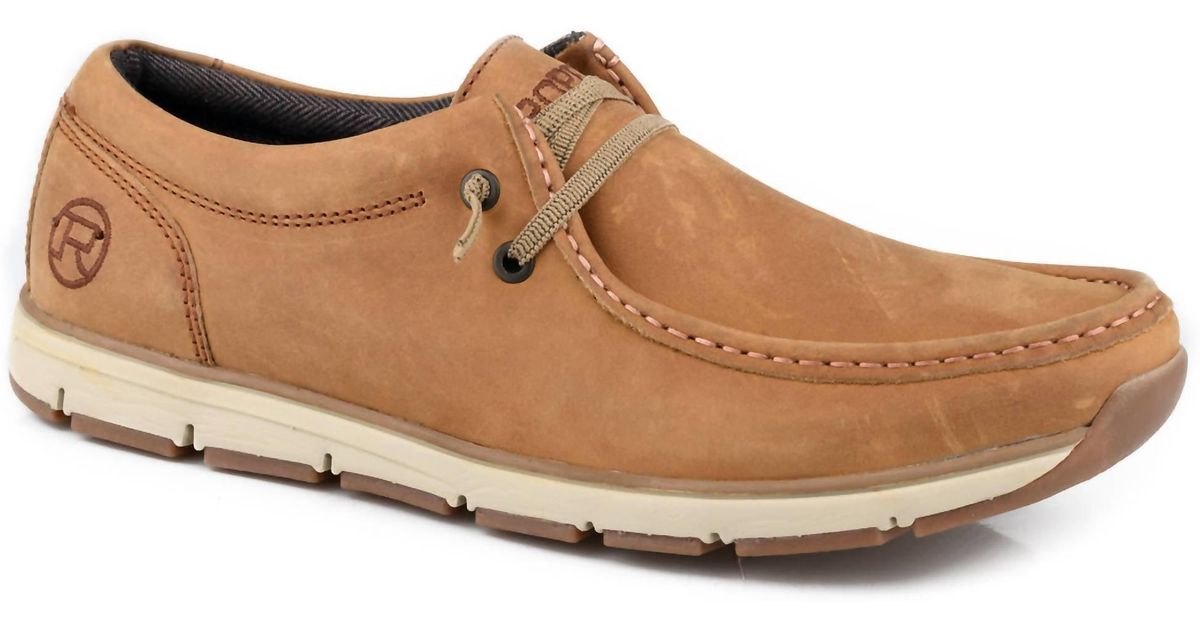 Roper Lloyd Mock Toe Shoe in Brown for Men | Lyst