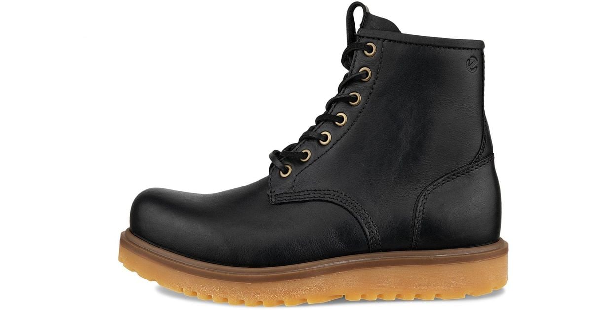 Ecco Men's Staker Lumberjack Boot in Black for Men | Lyst
