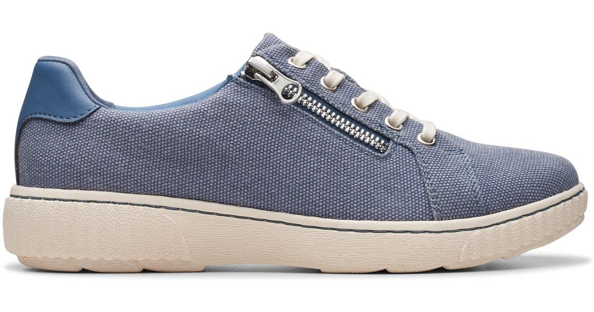 Clarks Caroline Echo in Blue | Lyst