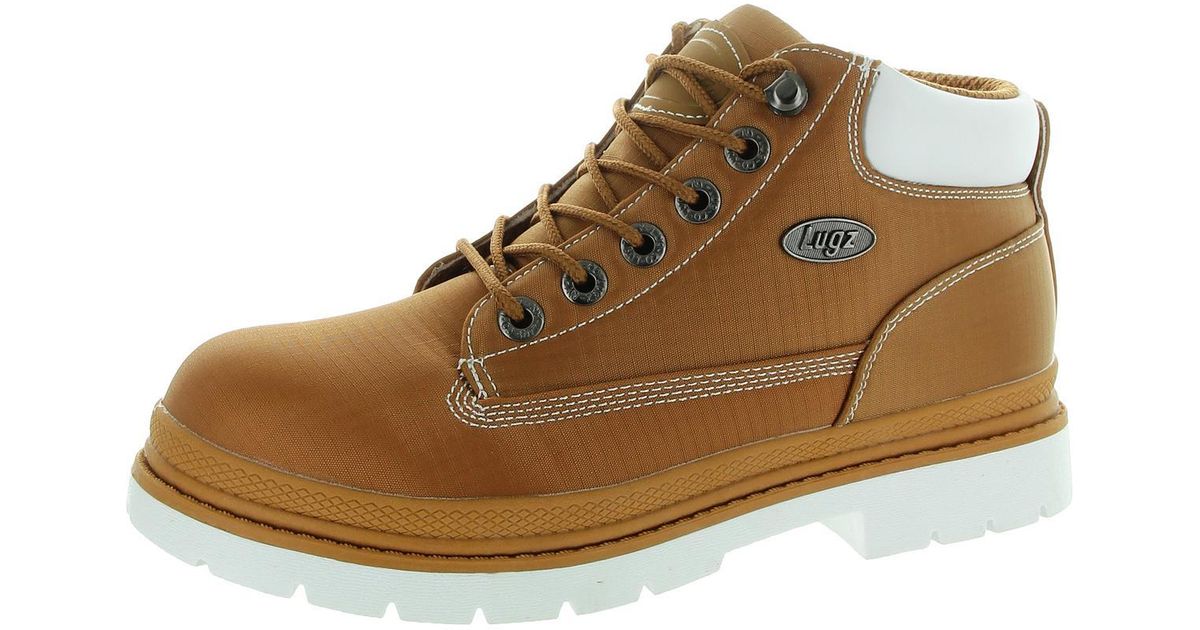 Lugz Solid Made Combat & Lace-Up Boots in Brown for Men | Lyst