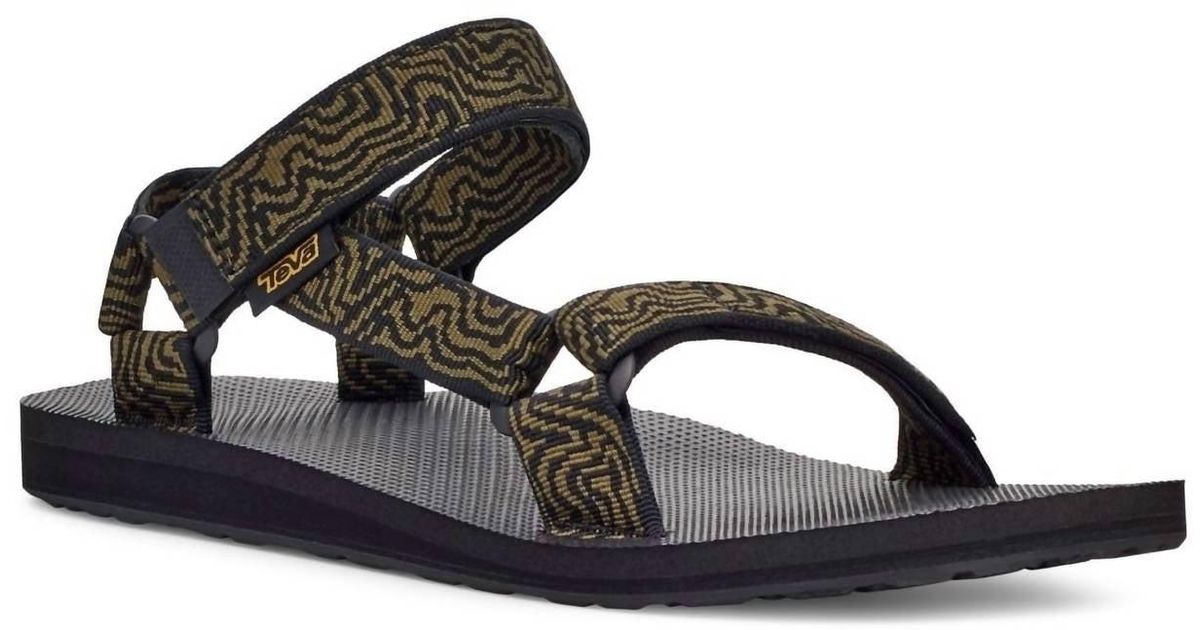 Teva Original Universal Sandal in Black for Men | Lyst