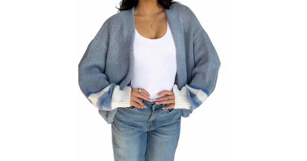 Elan Eryn Cardigan in Blue | Lyst