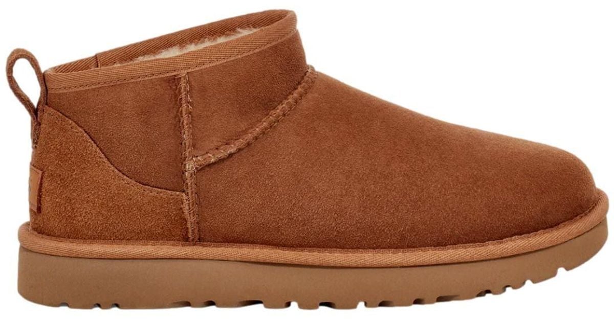 UGG Classic Ultra Mini Chestnut 1116109-Che in Brown | Lyst