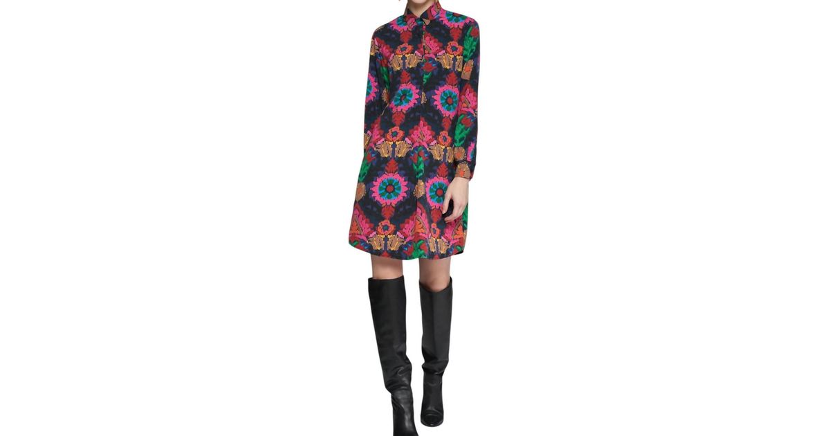 Vilagallo Ana Dress in Red | Lyst