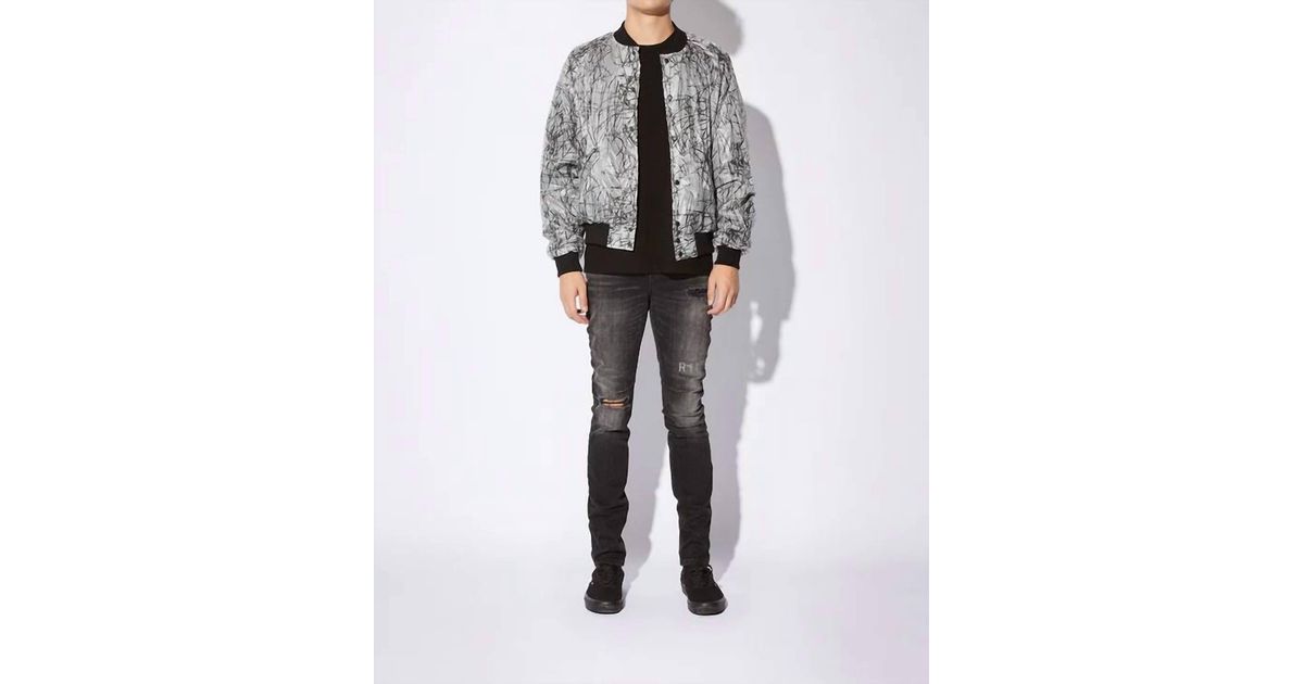 RTA Atticus Jacket in Gray for Men | Lyst