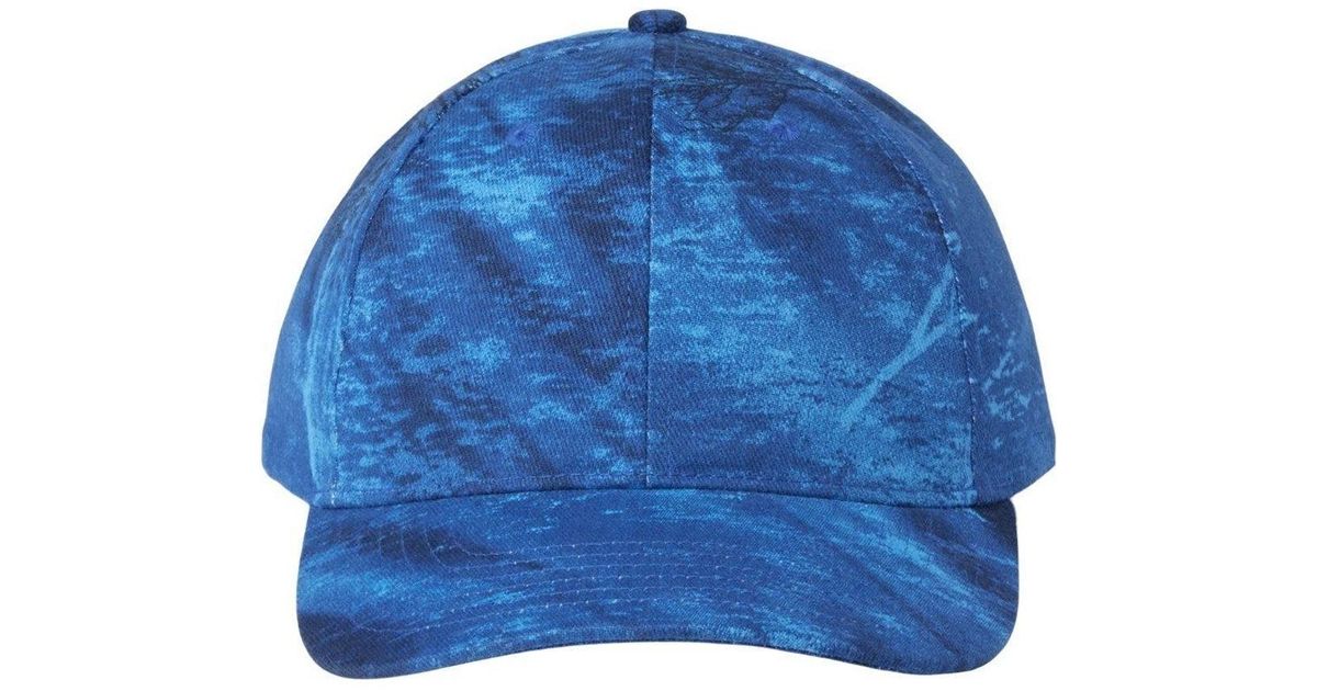 Katia Camo Cap in Blue for Men | Lyst