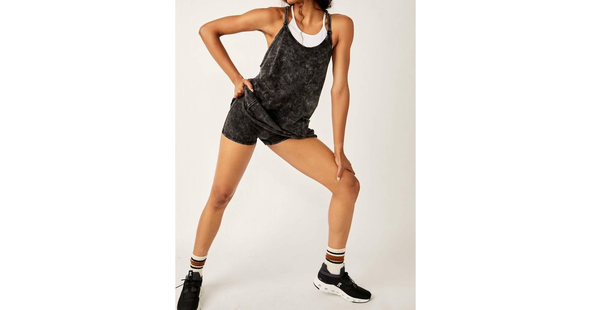 Free People Hot Shot Mini in Black | Lyst