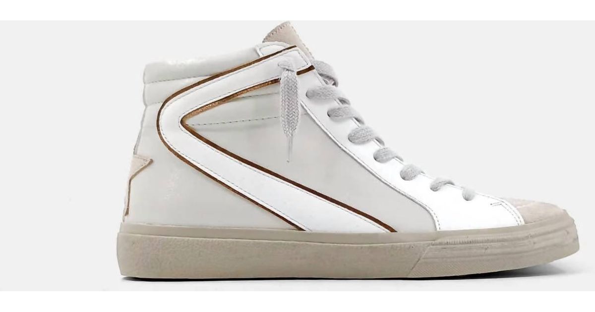 Shu Shop Rooney Shoe in White | Lyst