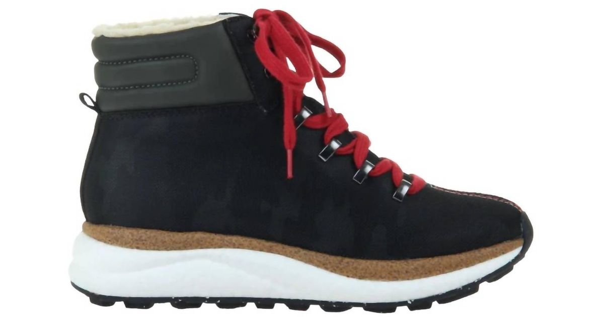 Otbt Buckly High Top Sneakers in Blue | Lyst