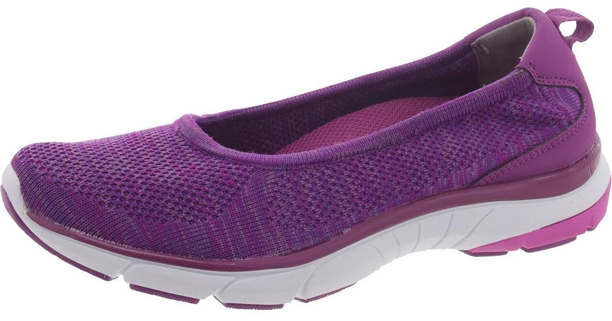 Vionic Aviva Comfort Walking Slip-On Sneakers in Purple | Lyst