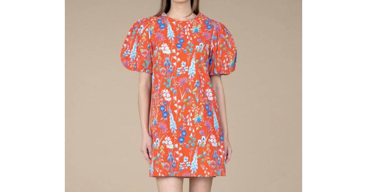 Olivia James the Label The Louisa Dress in Red | Lyst