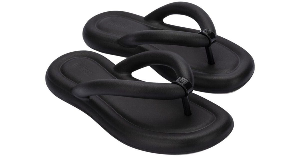 Melissa Flip Flop Free Flip Flop in Black | Lyst