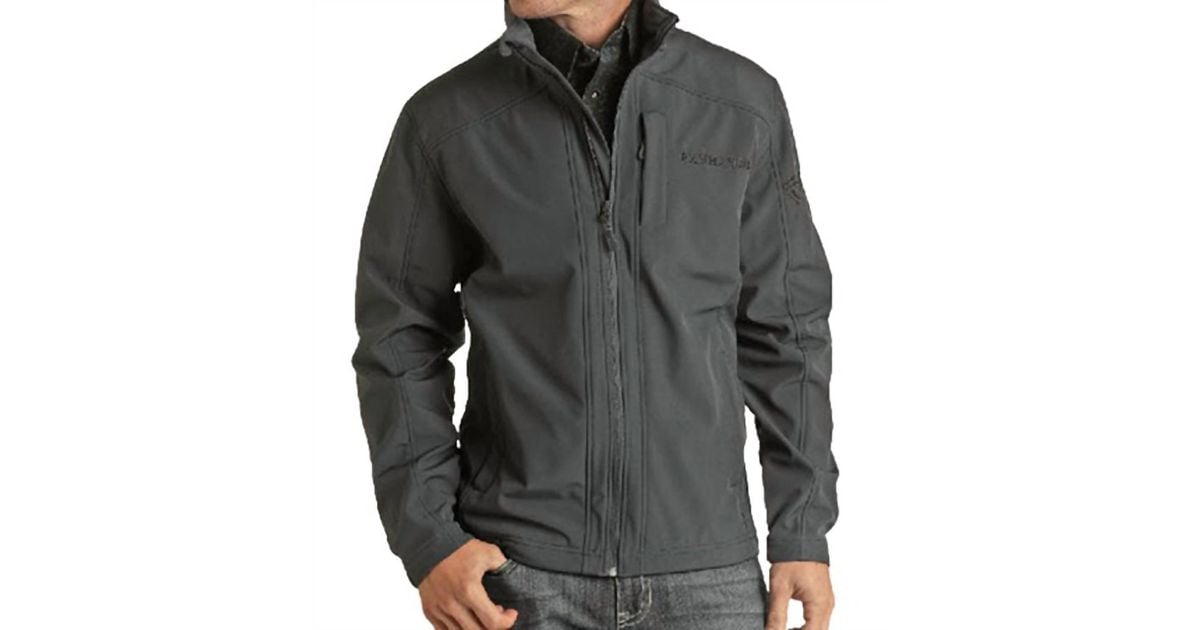 Panhandle Performance Logo Softshell Jacket in Gray for Men | Lyst