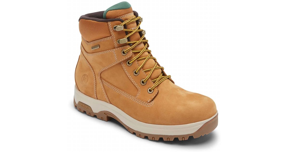 Dunham 8000Works Waterproof 6" Plain Toe Boot in Brown for Men | Lyst