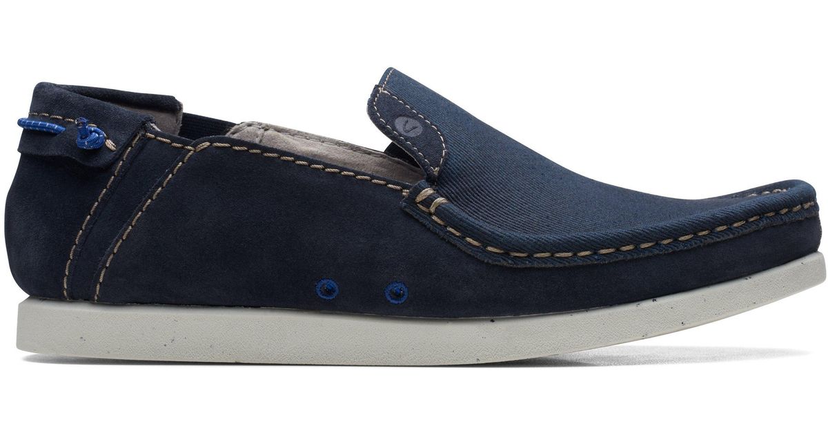 Clarks Shacrelitestep in Blue for Men | Lyst
