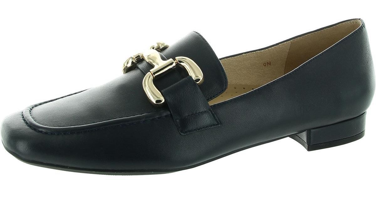 Vaneli Buckle Loafers in Black | Lyst