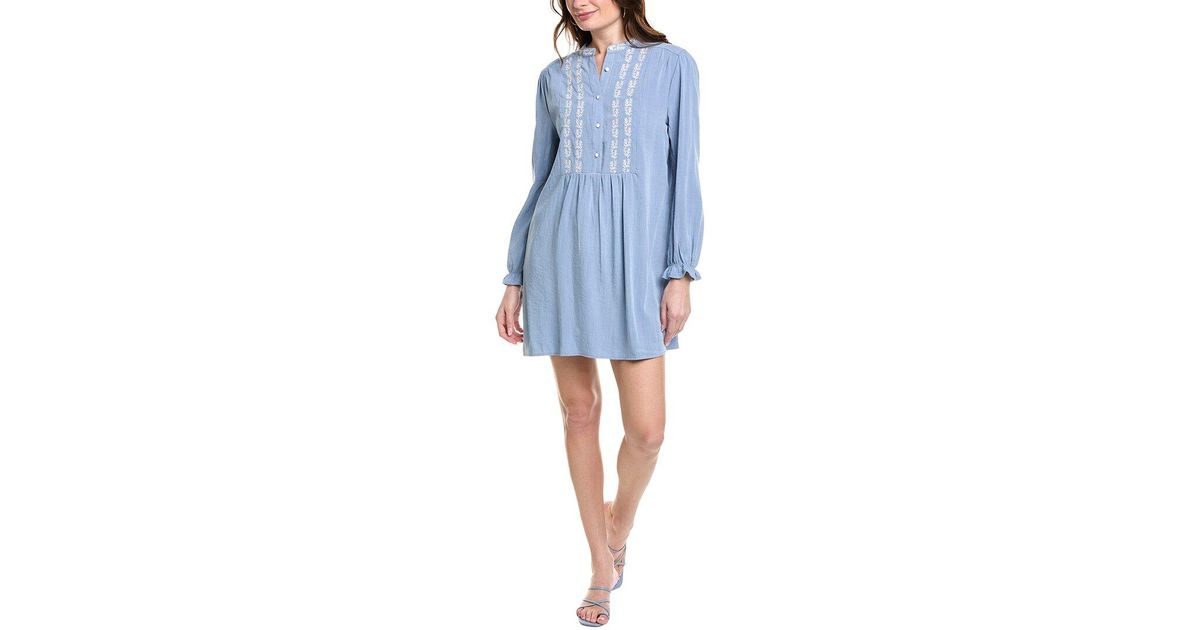 ANNA KAY Claudia Moi Mini Dress in Blue | Lyst