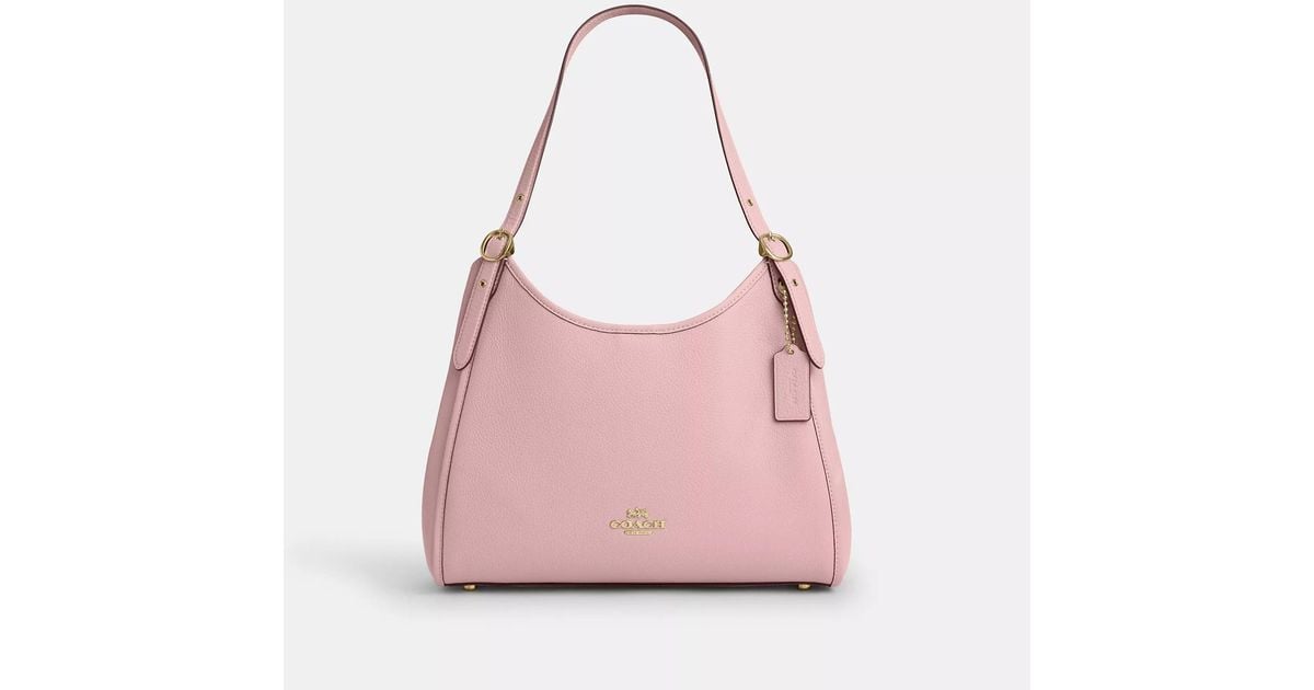 COACH Erin Shoulder Bag in Pink | Lyst