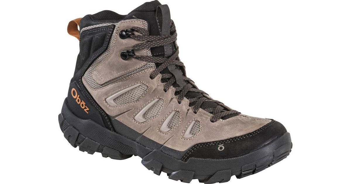 Obōz Sawtooth X Mid 24101 Hiking Boots Rockfall Leather Lace Up Wob41 ...