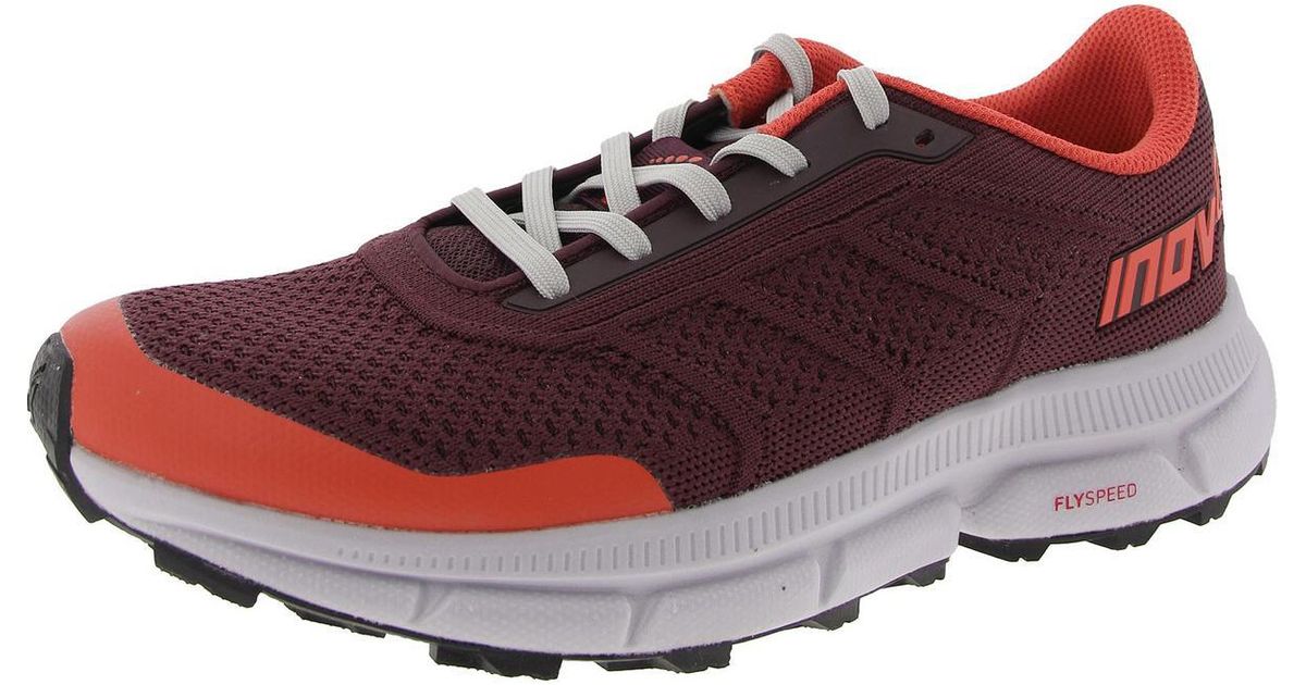 Inov-8 Trailfly Ultra G 280 Lace-Up Hiking Shoes in Red | Lyst