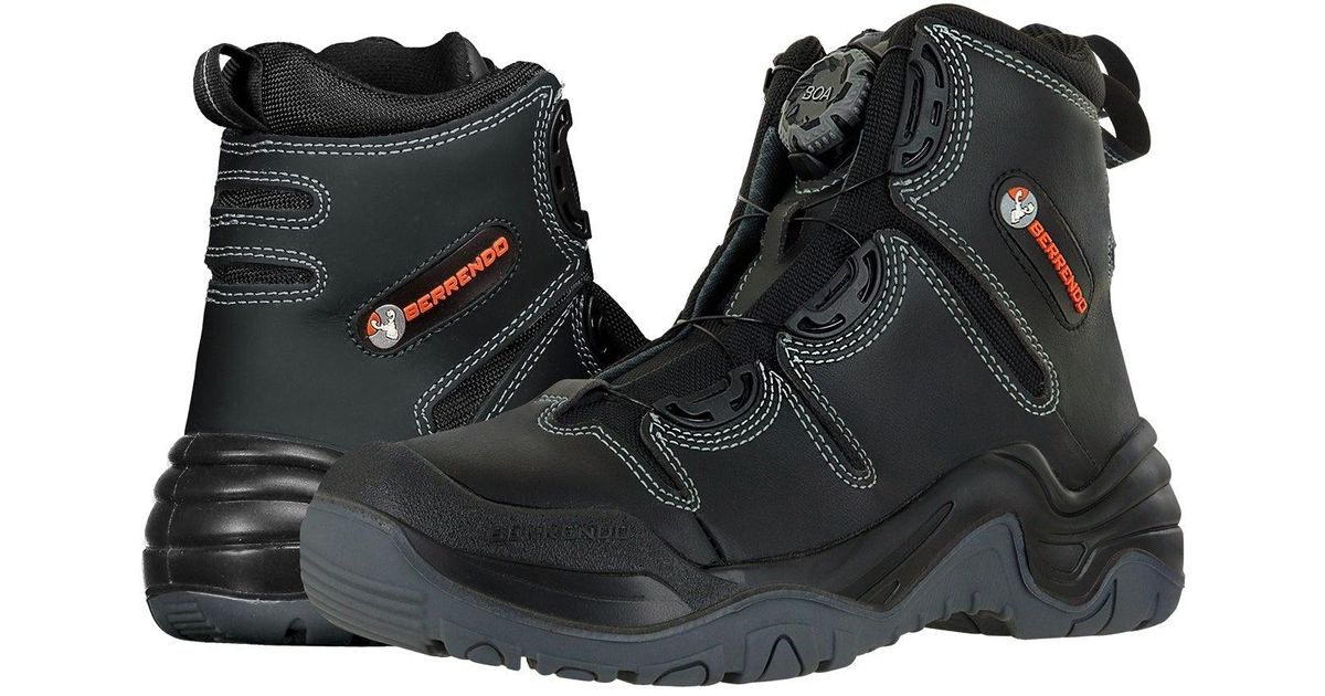 Berrendo Steel Toe Work Boots 6" And Oil And Slip Resistant And Eh ...