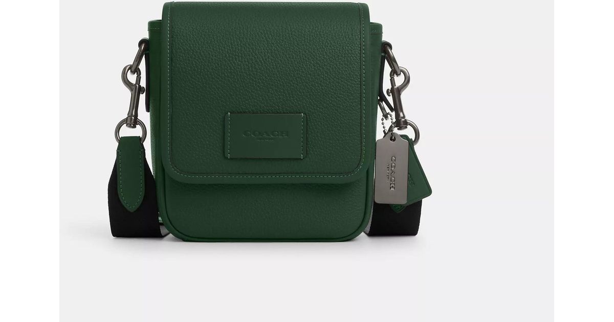 COACH Lucas Crossbody in Green | Lyst