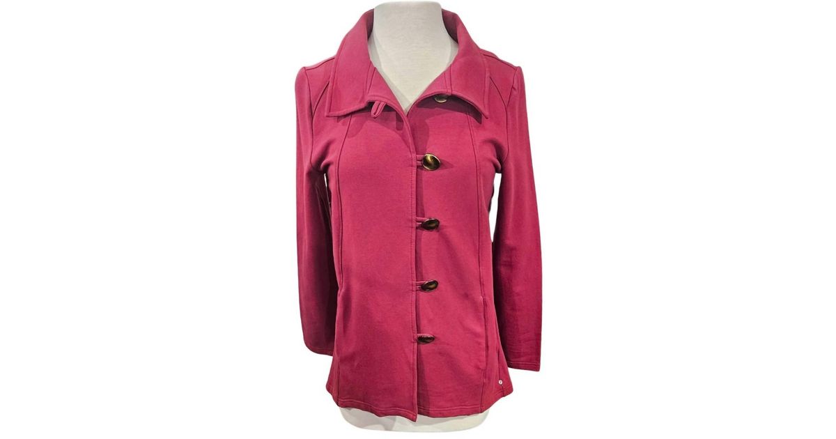 Neon Buddha Hometown Jacket in Pink | Lyst