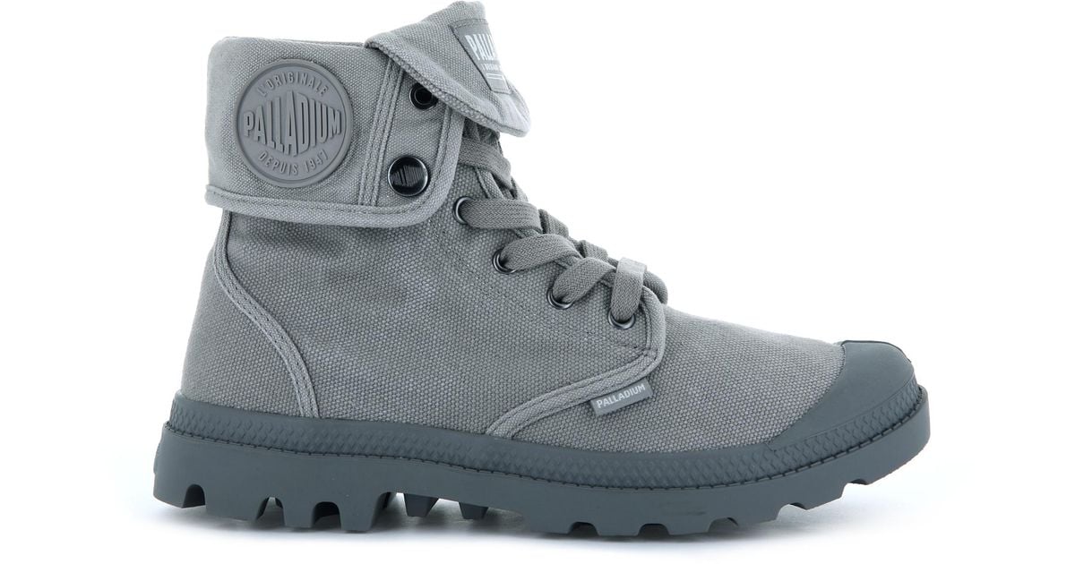 Palladium Baggy Boots in Gray | Lyst