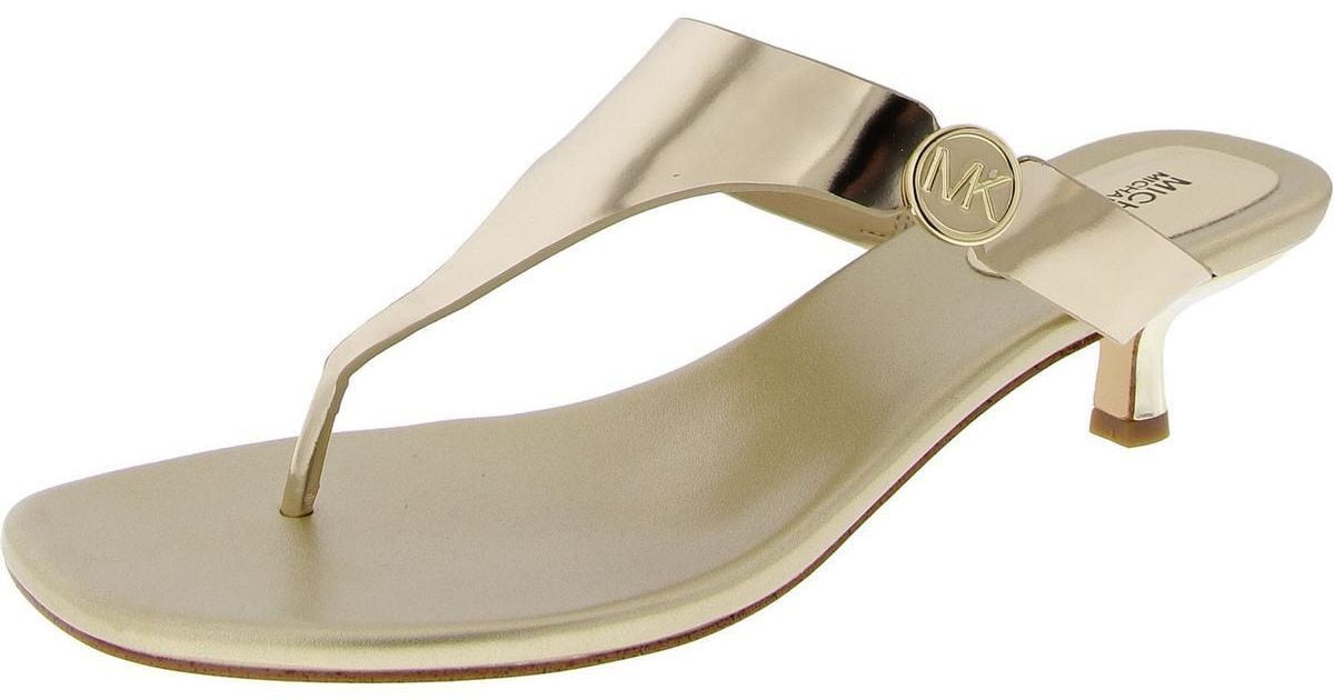 Michael Mmk Lucinda Kitten Heel Sandals
