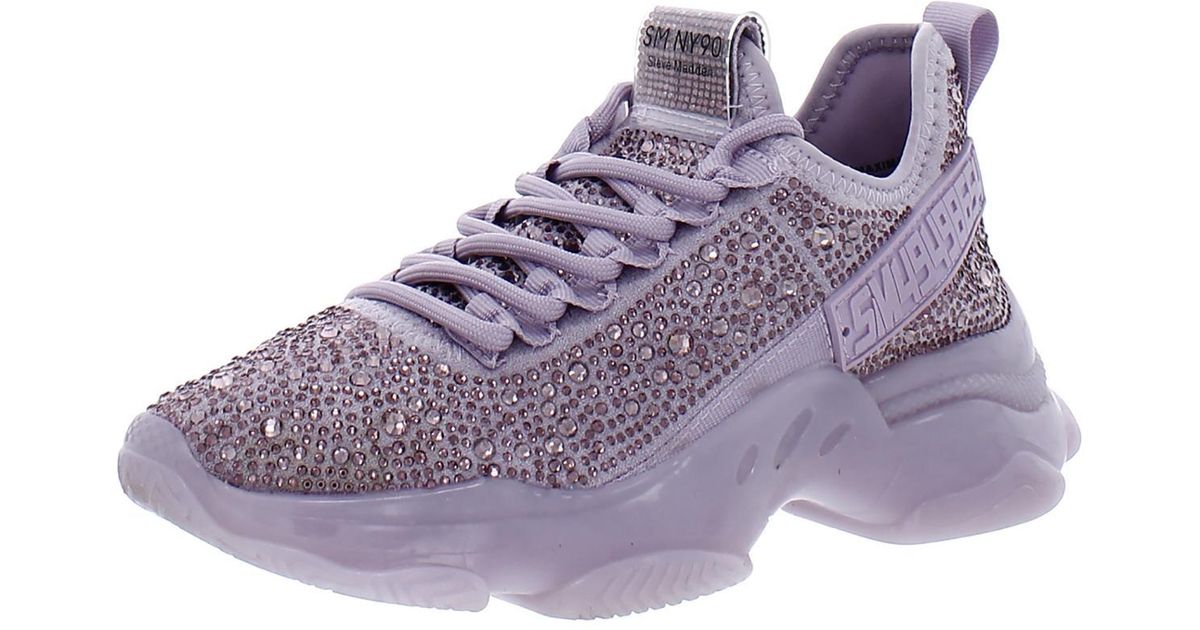 Steve Madden Maxima Embellished Low Top Casual And Fashion Sneakers in ...