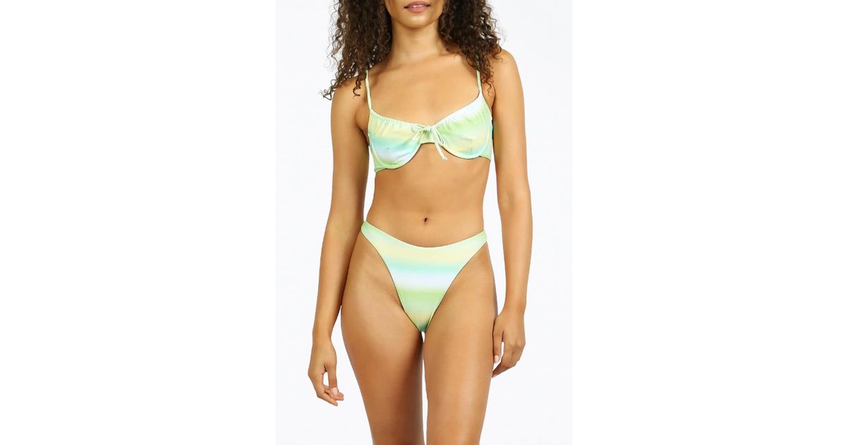NIRVANIC Portugal High-leg Bikini Bottom | Lyst