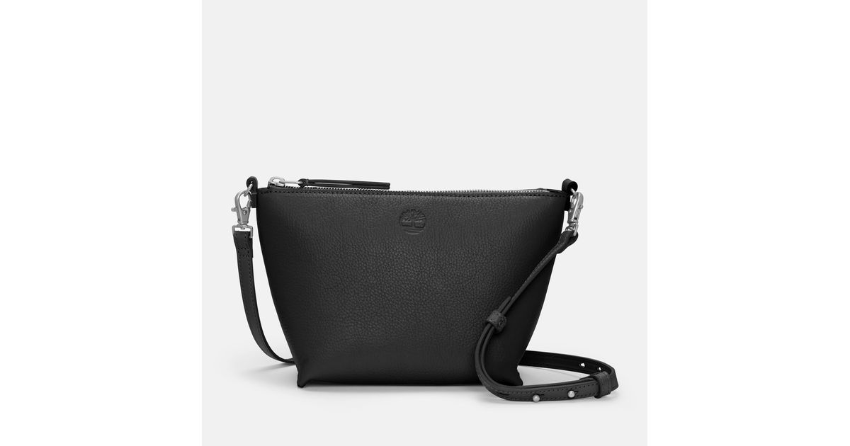 Timberland Tuckerman Leather Crossbody Bag In Black Lyst