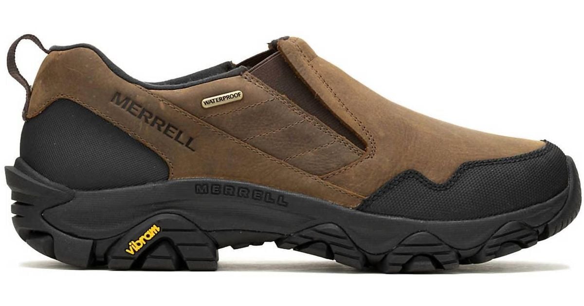Merrell Coldpack 3 Thermo Moccasin in Brown for Men | Lyst