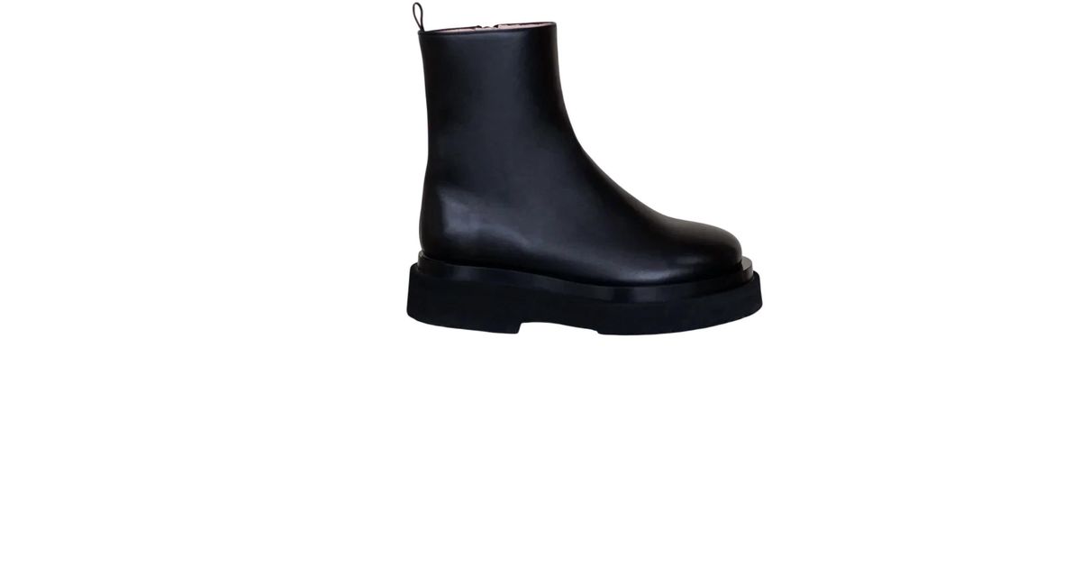 Emerson Fry Zip Platform Boot in Blue | Lyst