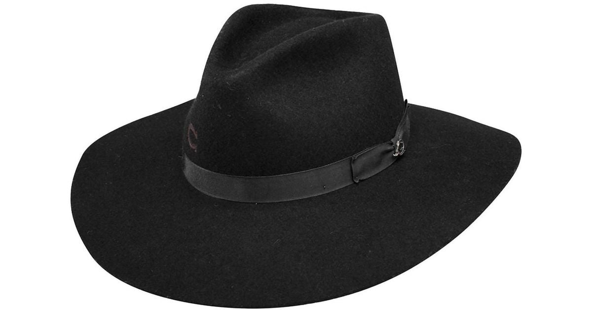 Resistol Charlie 1 Horse Highway Felt Hat in Black | Lyst