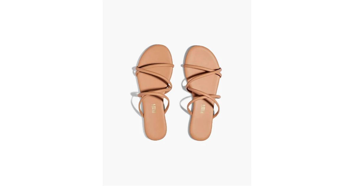 TKEES Sloane Sandal in Pink | Lyst