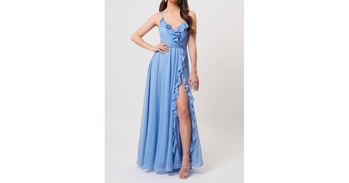 Forever Unique Chiara Dress in Blue | Lyst