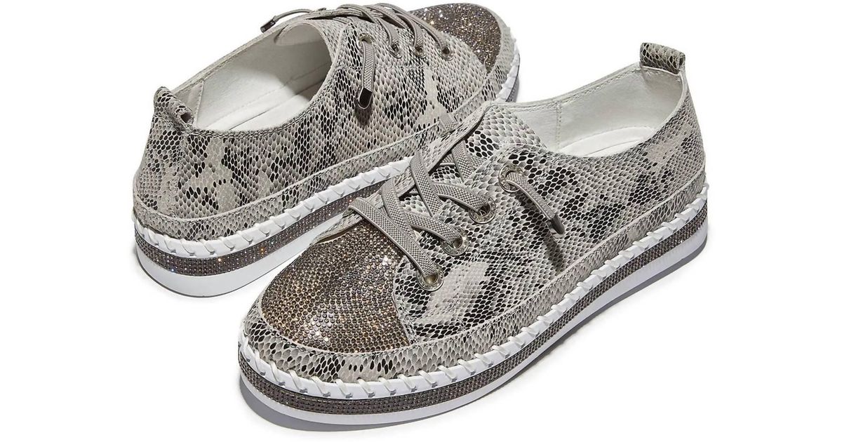 Bernie Mev Tw Jodie Sneaker in Gray | Lyst